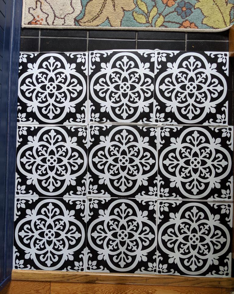 DIY Tile Makeover – Eclectic Spark