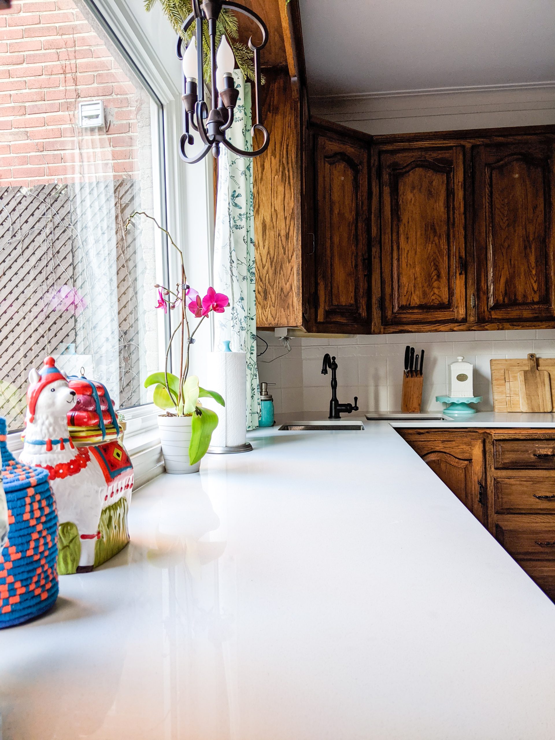 Kitchen Counter Makeover – Eclectic Spark