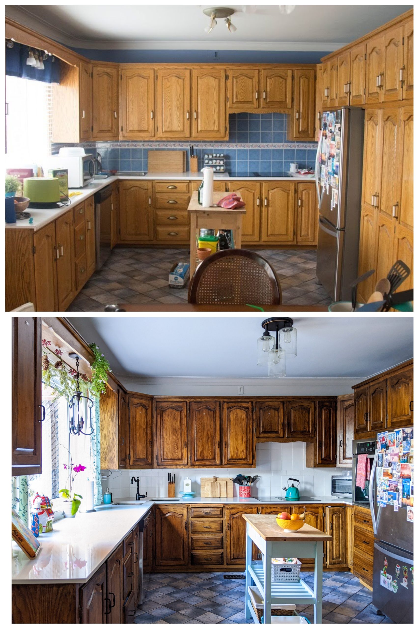 Kitchen Counter Makeover – Eclectic Spark